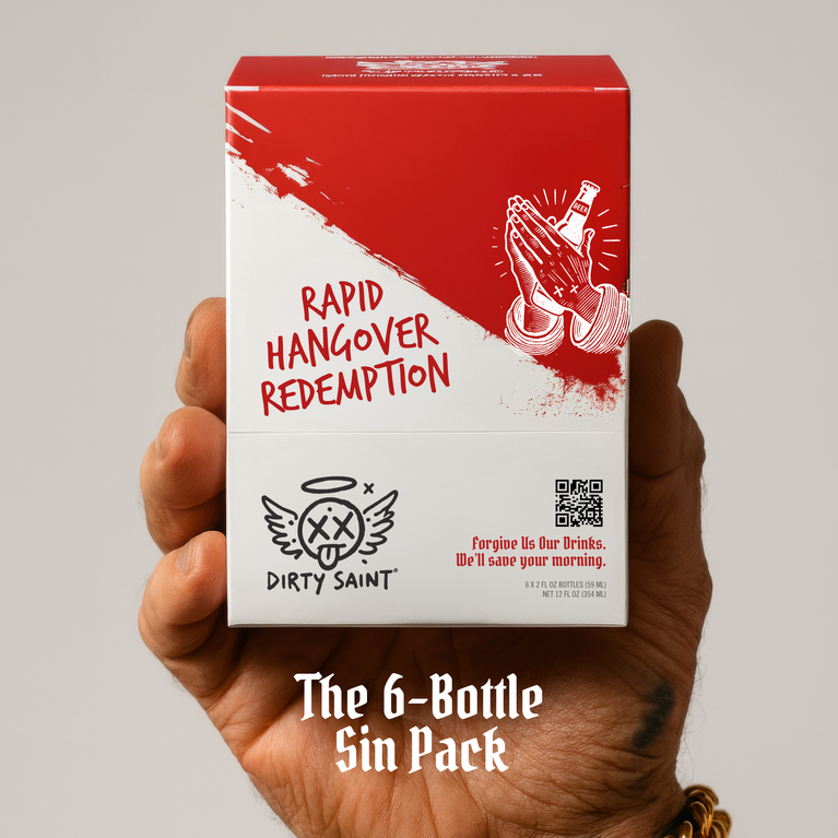 Rapid Hangover Recovery Shot in Natural Grape Flavor – Dirty Saint