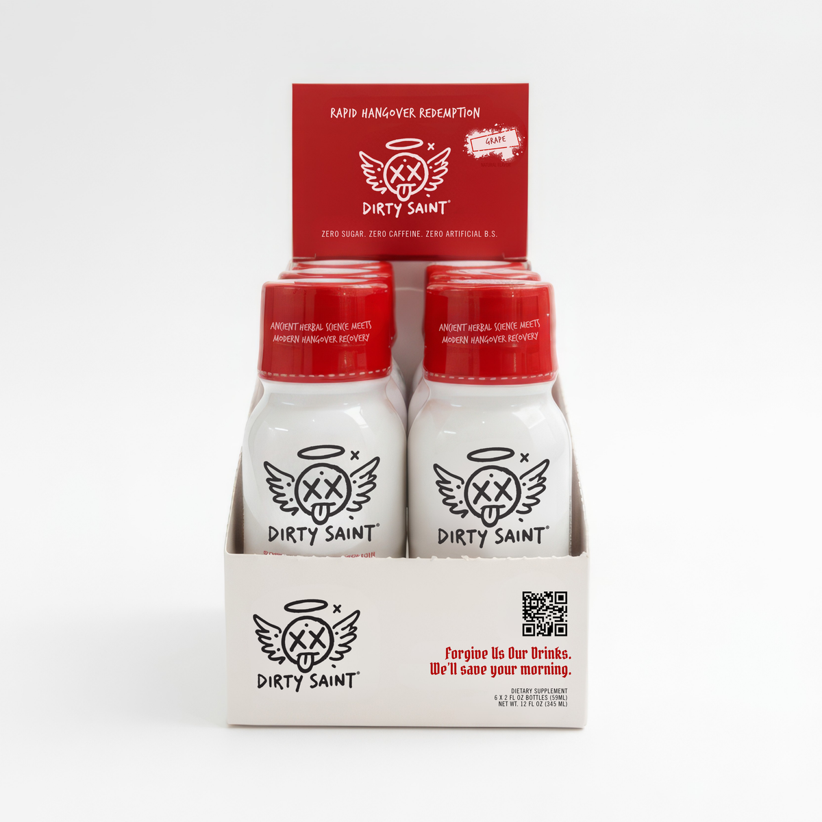 Rapid Hangover Recovery Shot in Natural Grape Flavor – Dirty Saint